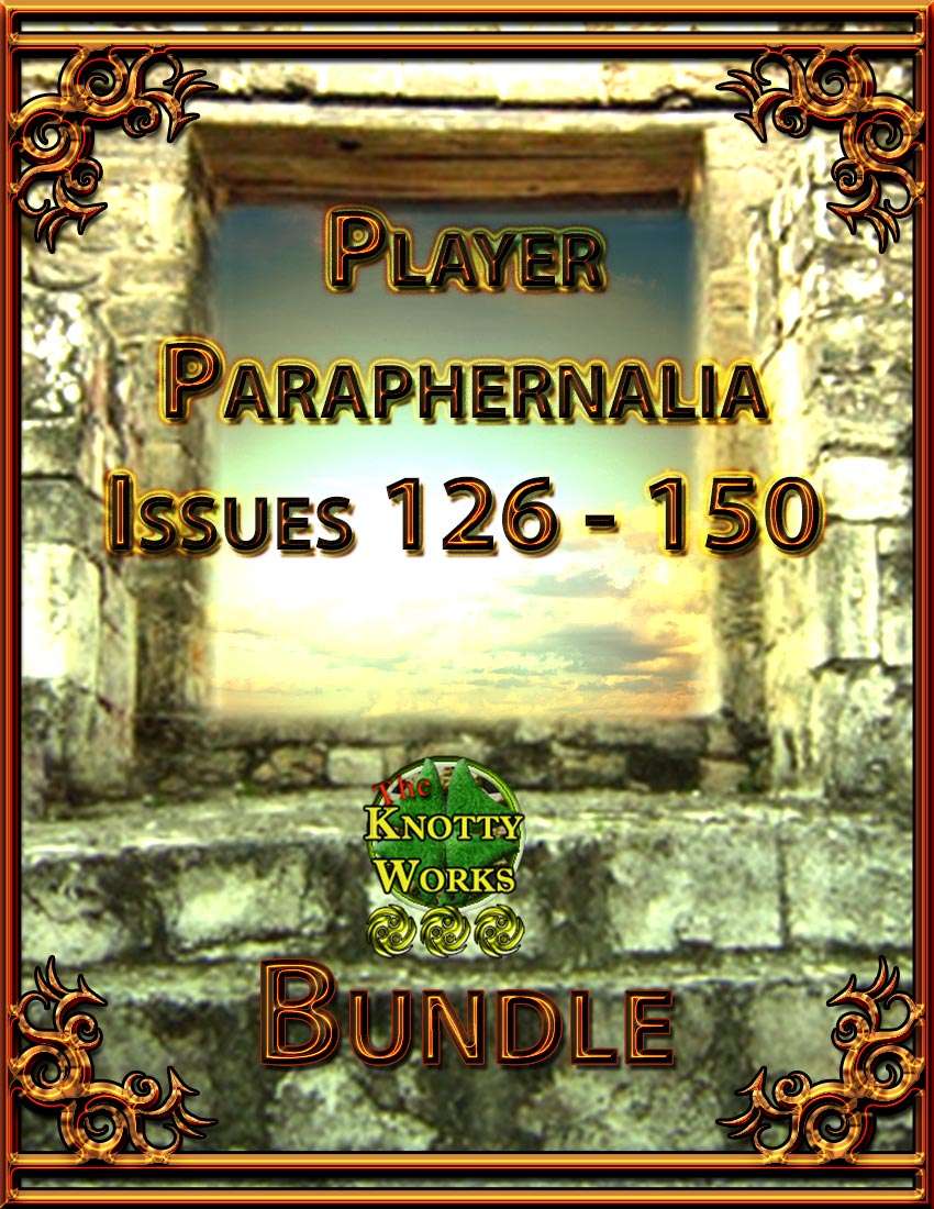 Player Paraphernalia Issues 126 - 150 [BUNDLE] - The Knotty-Works | Player Paraphernalia ...
