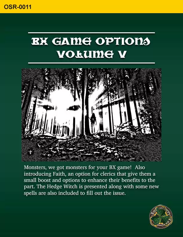 BX Game Options Volume V - The Knotty-Works | OSR Compatible | DriveThruRPG