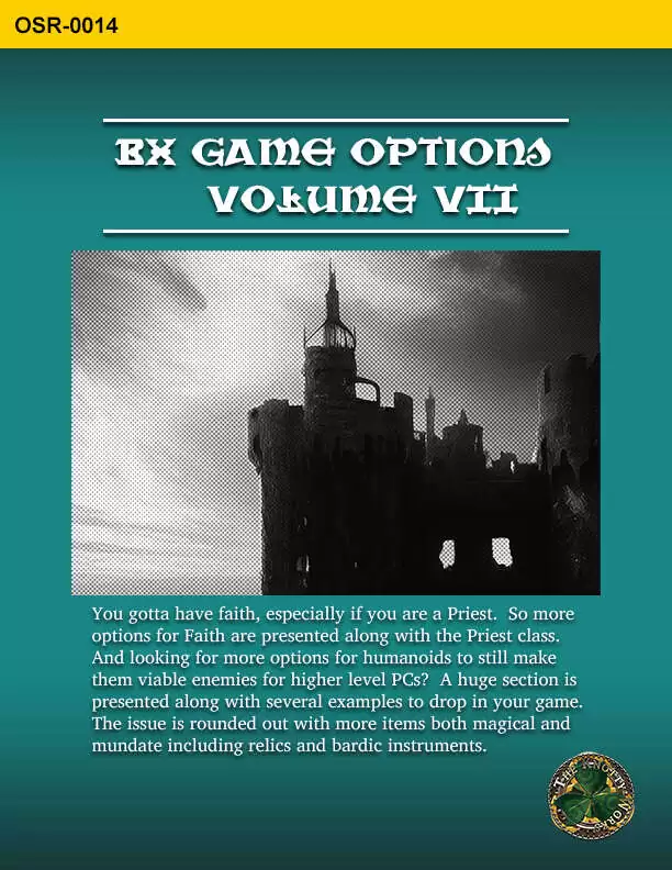 BX Game Options Volume VII - The Knotty-Works | OSR Compatible | DriveThruRPG