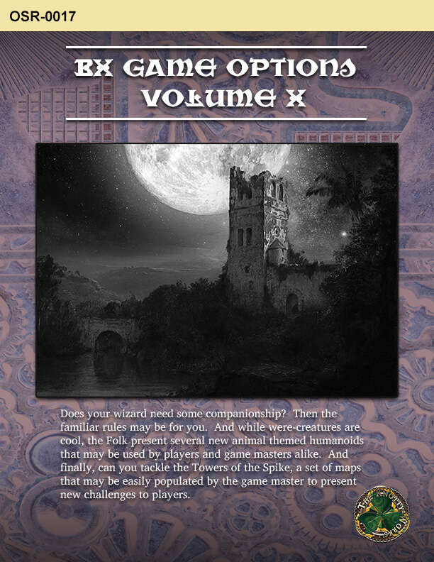 BX Game Options Volume X - The Knotty-Works | OSR Compatible | DriveThruRPG