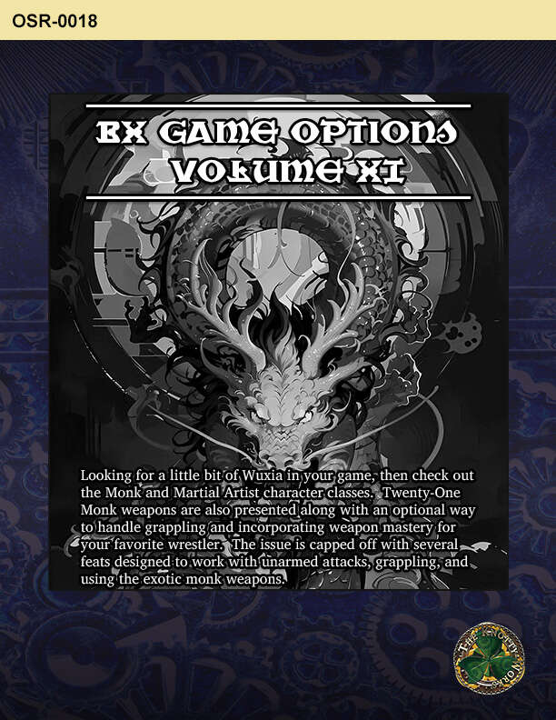 BX Game Options Volume XI - The Knotty-Works | OSR Compatible | DriveThruRPG