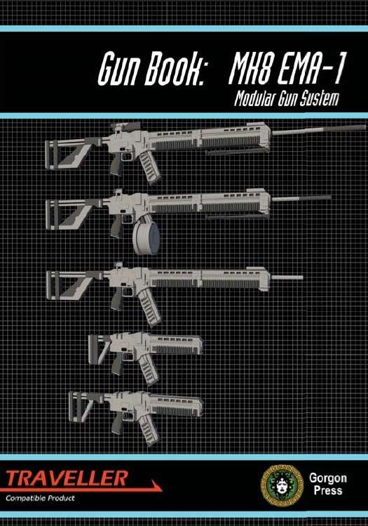 Gun Book: Mk8 EMA-1 - Moon Toad Publishing | DriveThruRPG