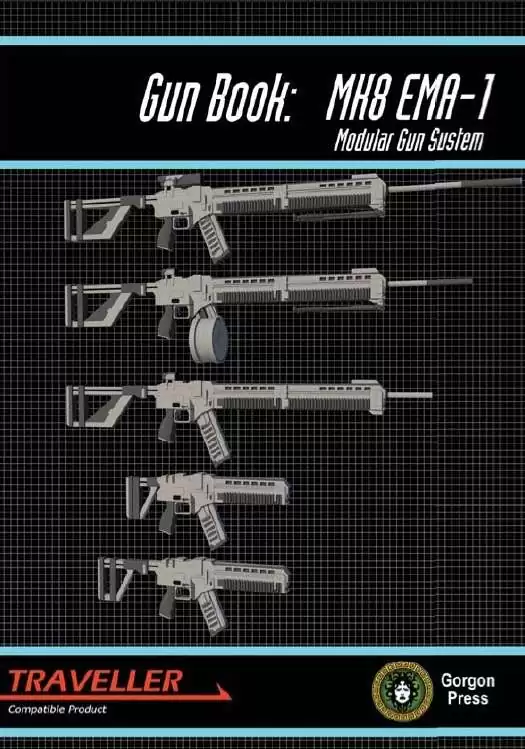 Gun Book: Mk8 EMA-1 - Moon Toad Publishing | DriveThruRPG