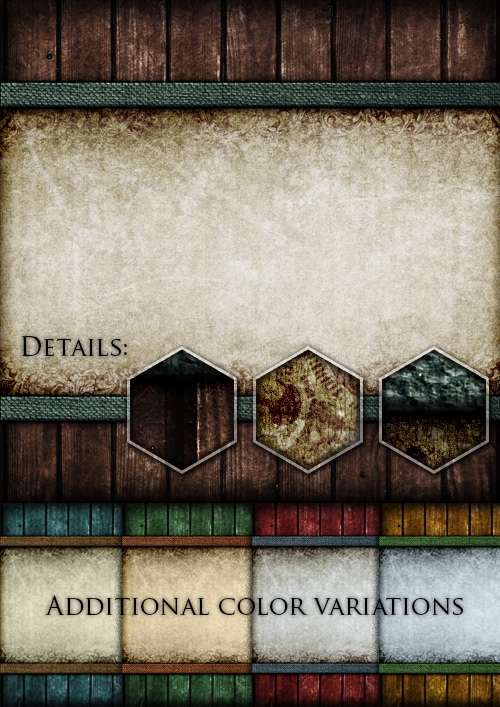 Boards with paper vintage backgrounds pack - Scared Dragon Studio ...