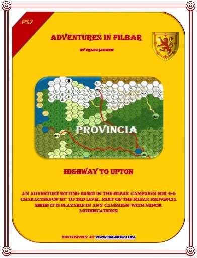 PS2 - Highway to Upton - Adventures in Filbar | DriveThruRPG
