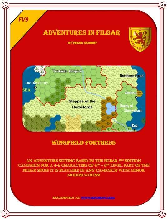 FV9 - Wingfield Fortress - Adventures in Filbar | DriveThruRPG