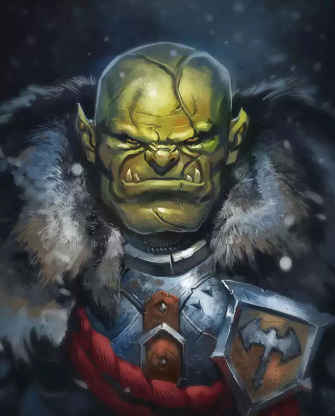 OE Stock Art - Angry Orc - Outland Entertainment | Color Stock Art ...