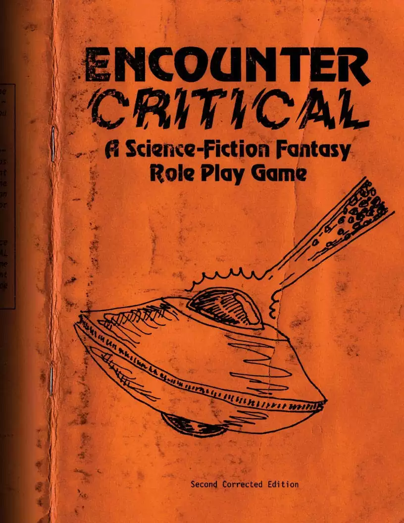 Encounter Critical: A Science-Fiction Fantasy Role Play Game ...