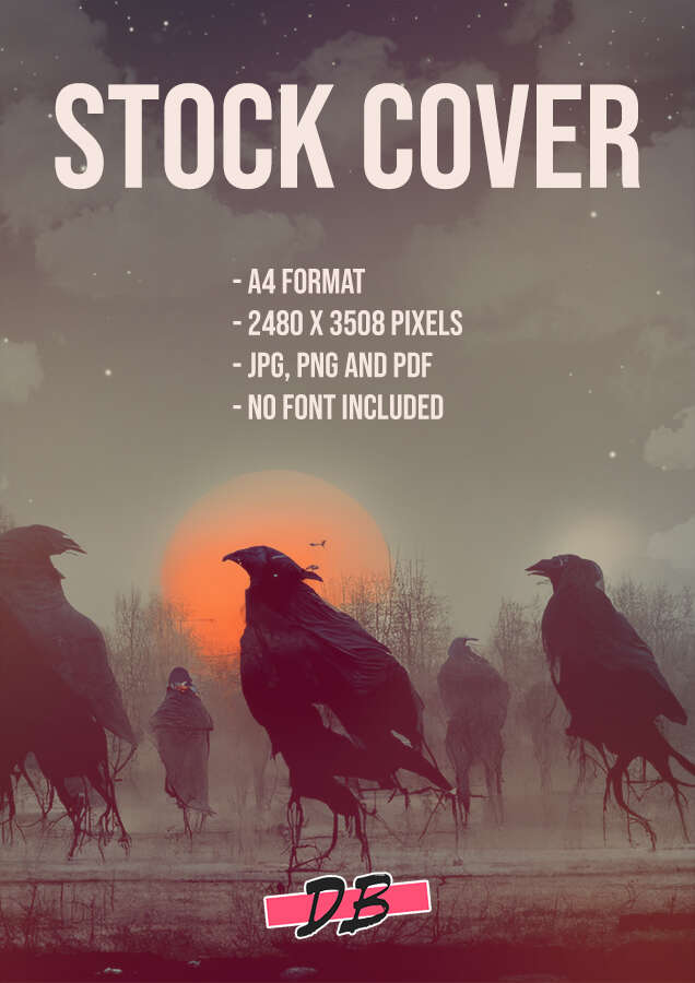 RPG Stock Cover - Crows at dawn - Queen | DriveThruRPG