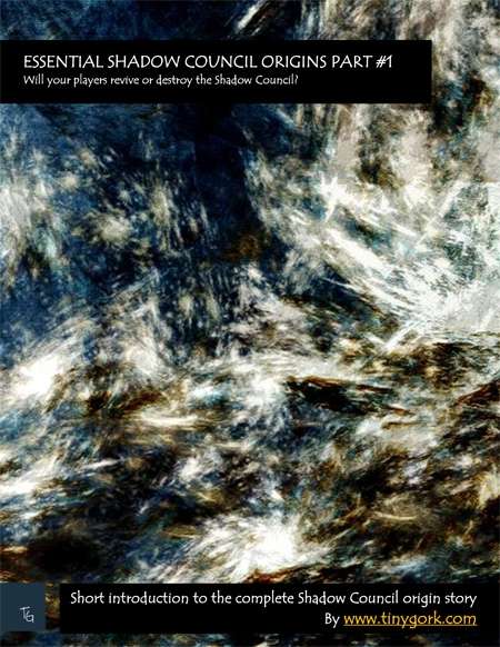 Essential Shadow Council Origins #1 - Tiny Gork | Essential Shadow ...