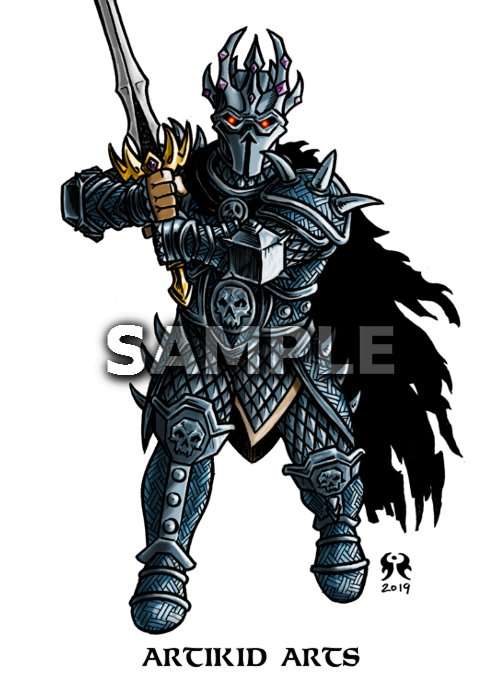 Undead Lord - Artikid Arts | Fantasy Stock Art | DriveThruRPG