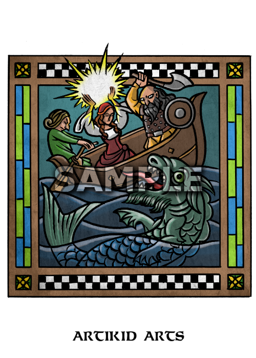 Leviathan Hunt - Artikid Arts | Fantasy Stock Art | DriveThruRPG