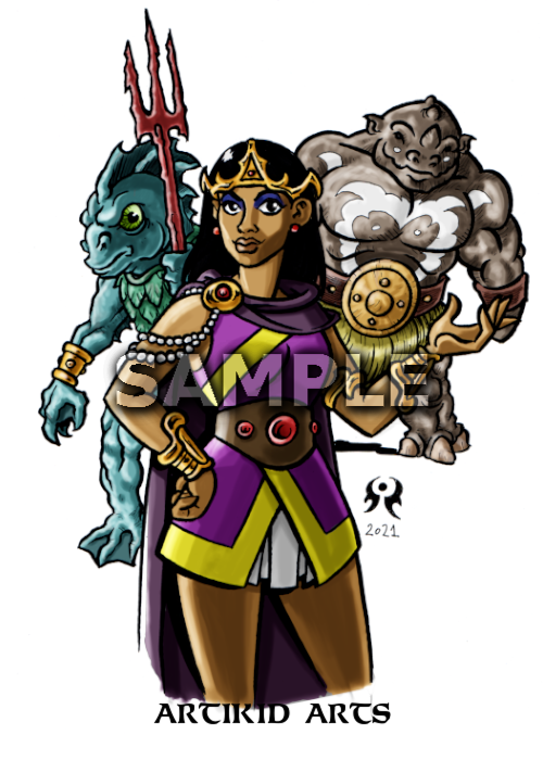 People from Planetary Romance - Artikid Arts | Mutant Stock Art ...