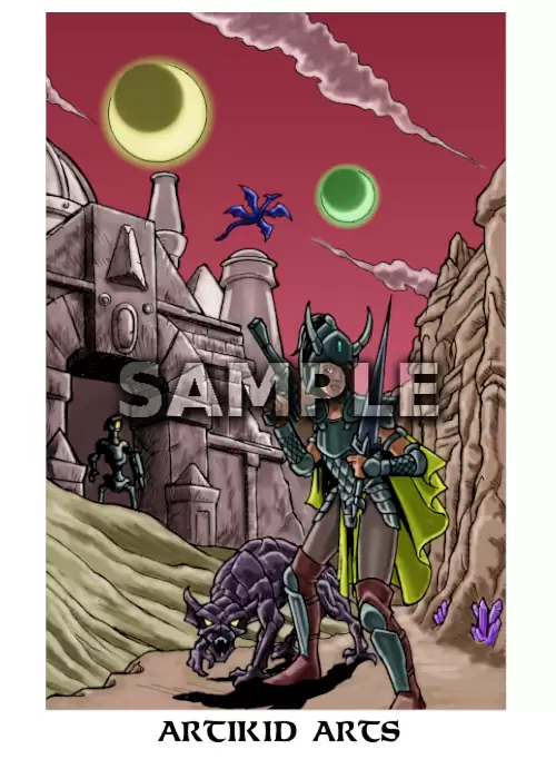 Sword & Planet - Artikid Arts | Mutant Stock Art | Fantasy Stock Art ...
