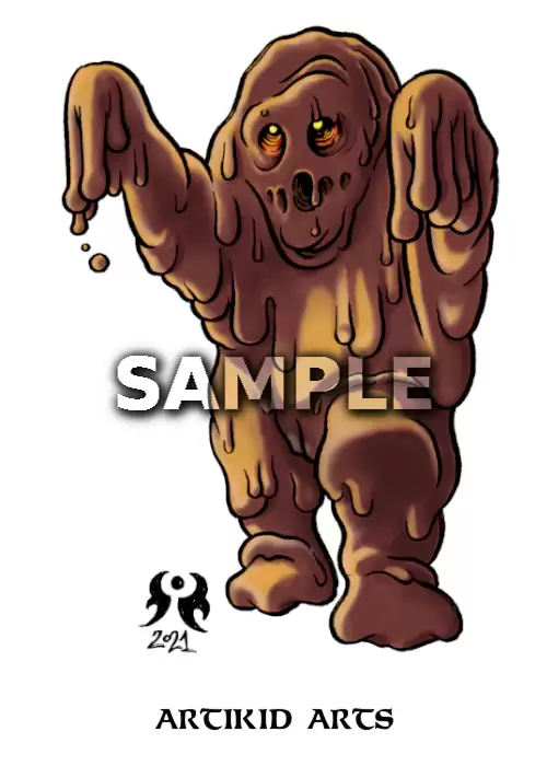 Mud man - Artikid Arts | Mutant Stock Art | Fantasy Stock Art | Horror ...