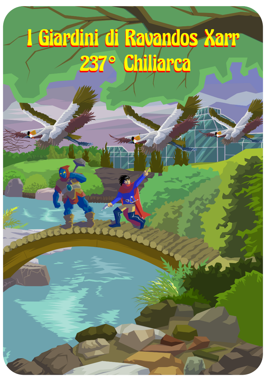 I Giardini di Ravandos Xarr - Artikid Arts | DriveThruRPG