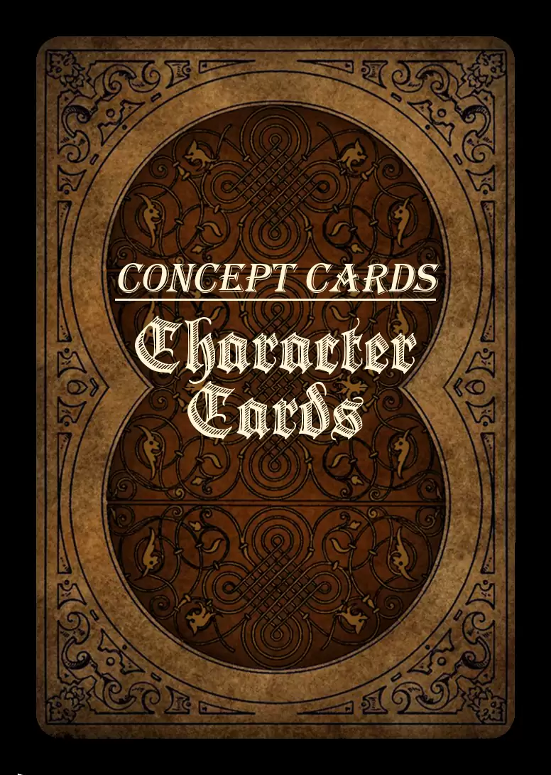 Concept Cards - Characters - Artemis Games | Concept Cards | DriveThruRPG