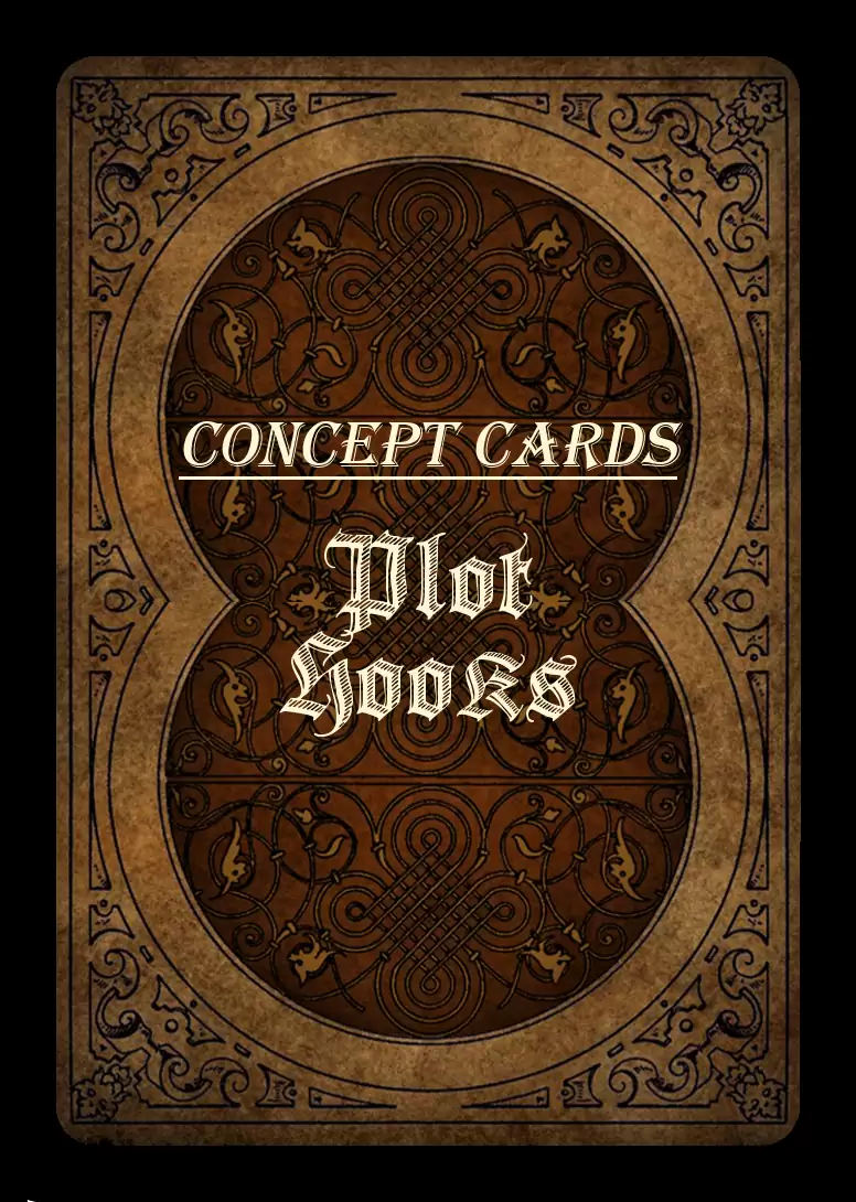 Concept Cards - Plot Hooks Bundle [BUNDLE] - Artemis Games | Concept Cards | DriveThruRPG