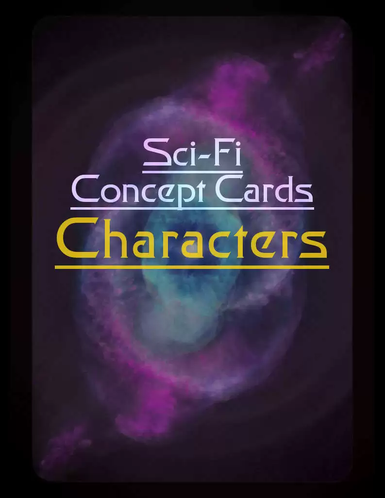Sci-Fi Characters - Concept Cards - Artemis Games | Concept Cards ...