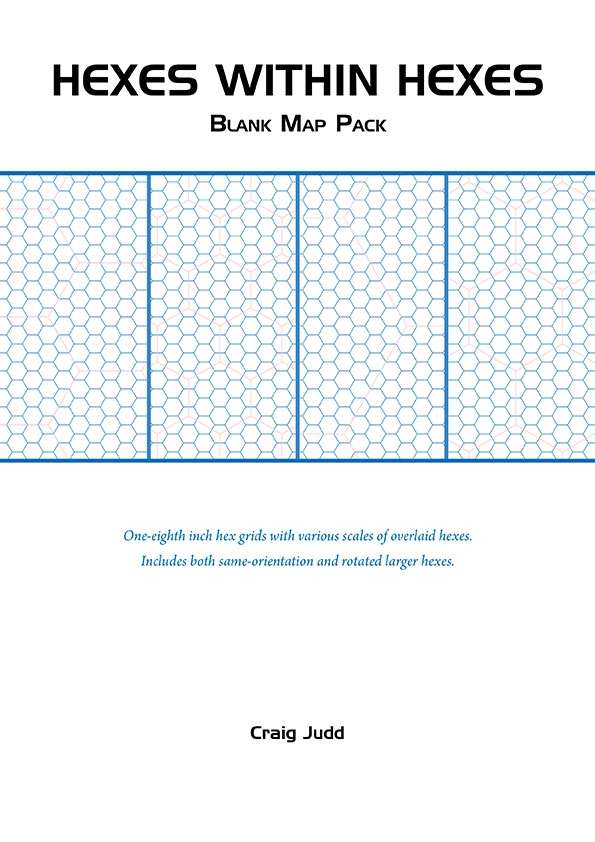 Hexes Within Hexes - Blank Map Pack - PowerFrame Games | Map Packs ...