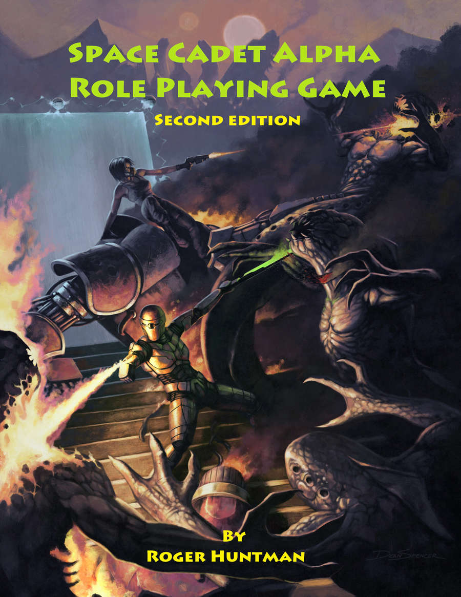 Space Cadet Alpha Role-playing game 2nd edition - Trooper X | DriveThruRPG