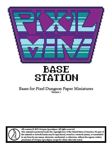 Pixel Mini: Base Station - Octopus Apocalypse | Pixel Dungeon ...