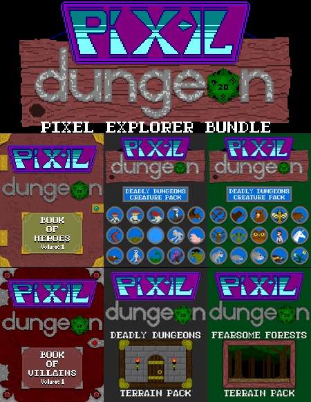 Pixel Dungeon: Pixel Explorer Bundle [BUNDLE] - Octopus Apocalypse ...