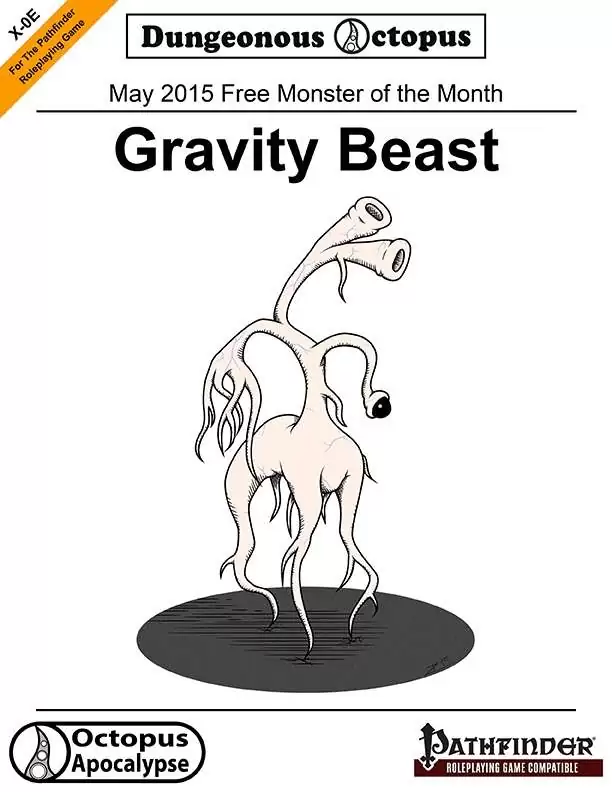 15-05 Free Monster of the Month: Gravity Beast - Octopus Apocalypse ...