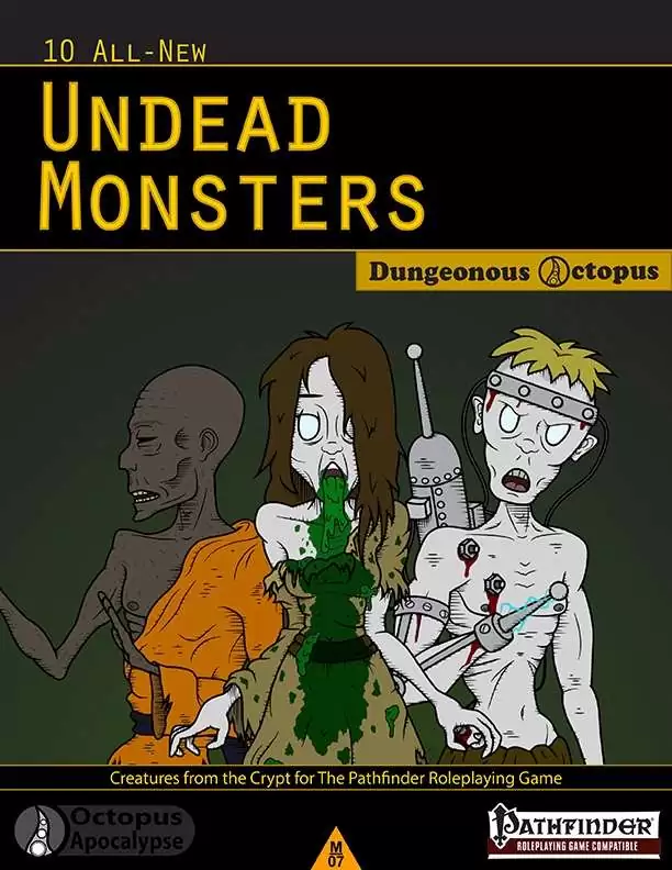 10 All-New Undead Monsters - Octopus Apocalypse | Dungeonous Octopus ...