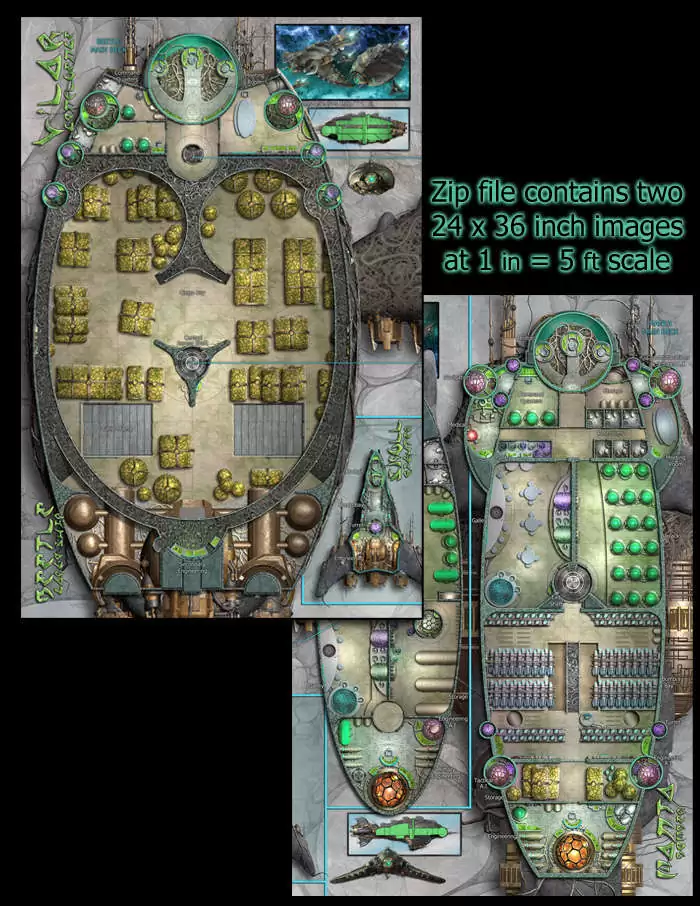 0-hr: V'lar Poster Images - 0-hr | Map Poster Images | DriveThruRPG