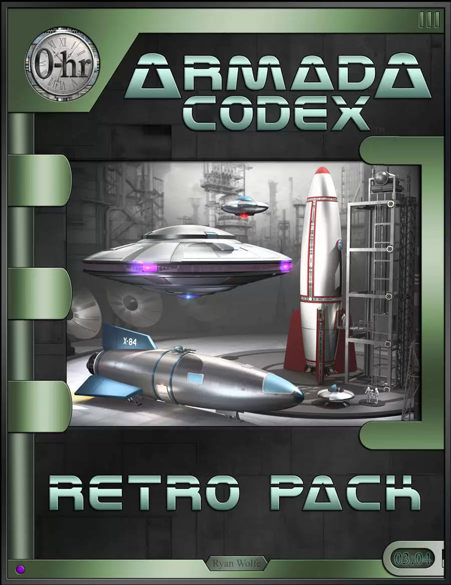 0-hr: Retro Pack - 0-hr | 0 hr Armada Codex | DriveThruRPG