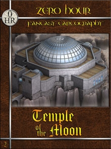 0 hr: Temple of the Moon - 0-hr | Fantasy Cartography | DriveThruRPG