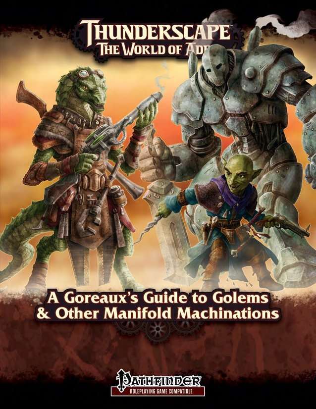 Thunderscape: A Goreaux's Guide to Golems - Kyoudai Games ...