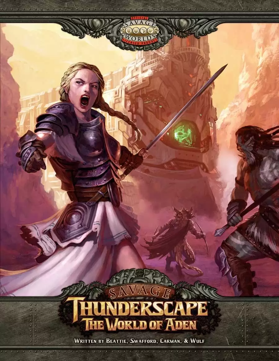Savage Thunderscape: Character Sheet - Kyoudai Games | Savage Thunderscape | DriveThruRPG