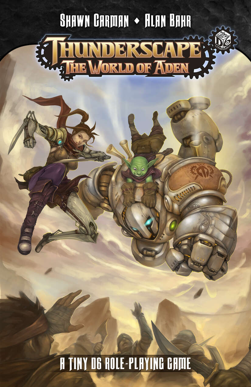 Thunderscape TinyD6 Character Sheet - Kyoudai Games | Thunderscape ...