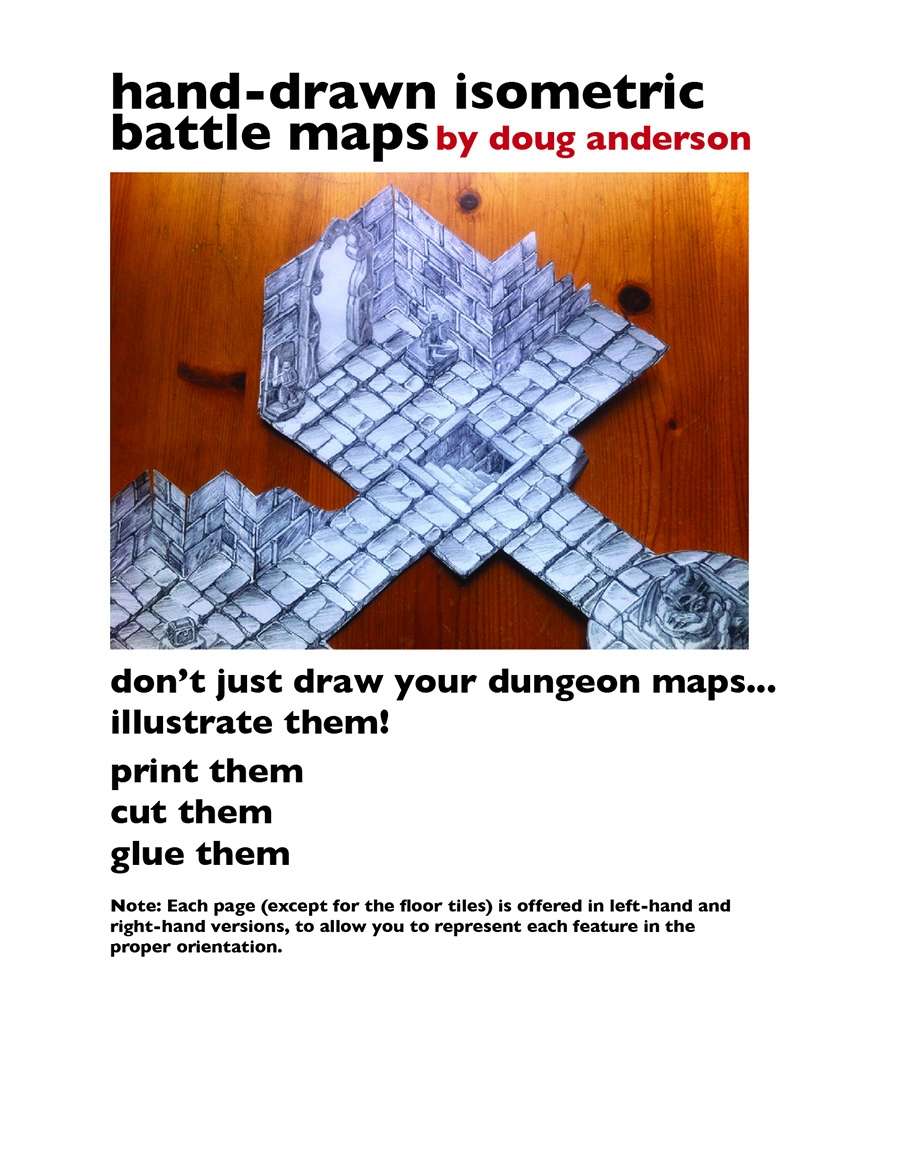 Ultimate Hand-Drawn Isometric Battle Maps - Blue Boxer Rebellion ...