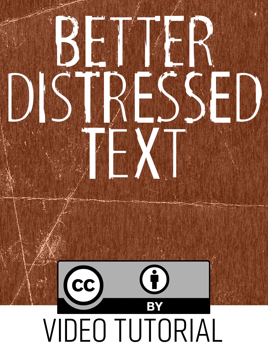 Tutorial: Better Distressed Text - Adam Jury | Publisher Resources ...