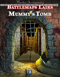 Battlemaps Lairs: Mummy's Tomb - 0one Games | Master Accessories ...