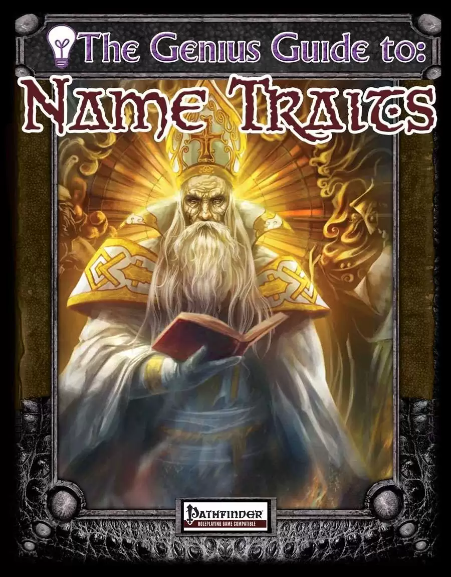 The Genius Guide to Name Traits - Rogue Genius Games | Pathfinder ...