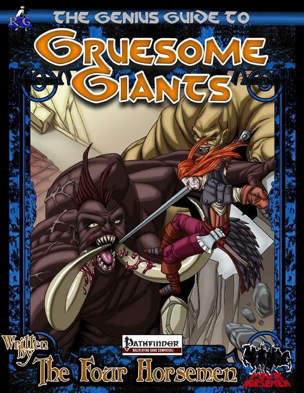 The Genius Guide to Gruesome Giants - Rogue Genius Games | Pathfnder ...
