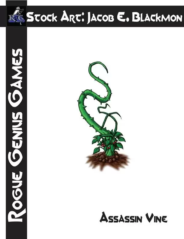 Stock Art: Blackmon Assassin Vine - Rogue Genius Games | Stock Art ...