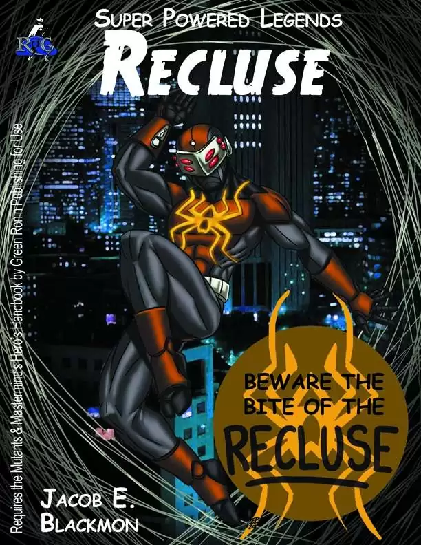 Super Powered Legends: Recluse - Rogue Genius Games | M&M | DriveThruRPG