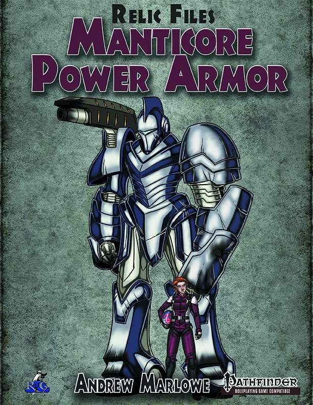 Relic Files: Manticore Power Armor - Rogue Genius Games | Pathfinder ...