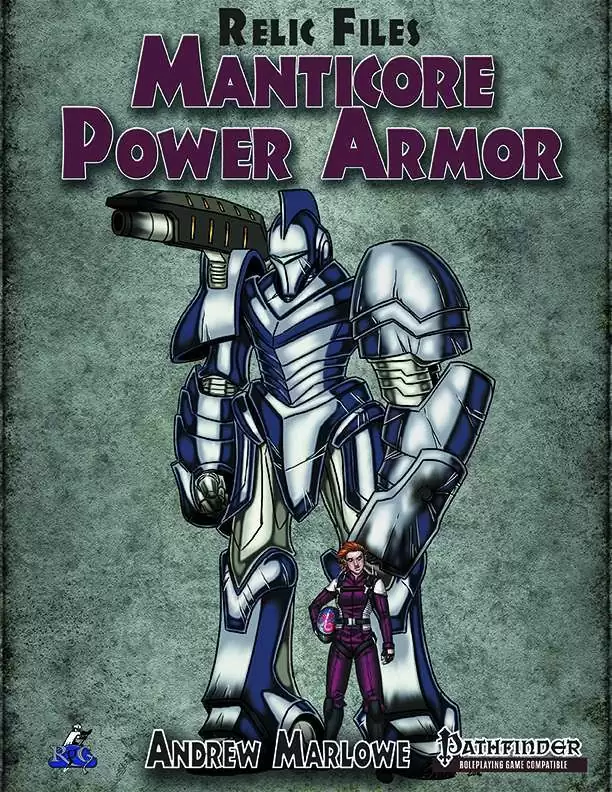Relic Files: Manticore Power Armor - Rogue Genius Games | Pathfinder ...