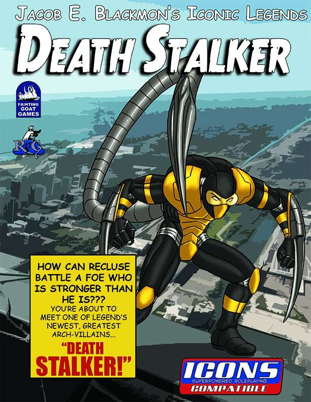 Iconic Legends: Death Stalker - Rogue Genius Games | ICONS | DriveThruRPG