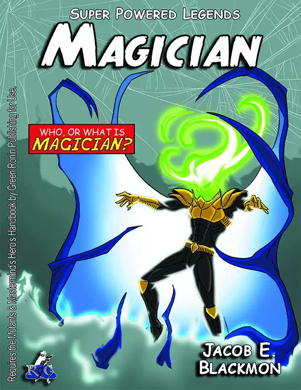 Super Powered Legends: Magician - Rogue Genius Games | M&M | DriveThruRPG