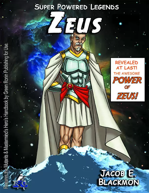 Super Powered Legends: Zeus - Rogue Genius Games | M&M | DriveThruRPG