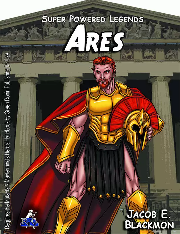 Super Powered Legends: Ares - Rogue Genius Games | M&M | DriveThruRPG