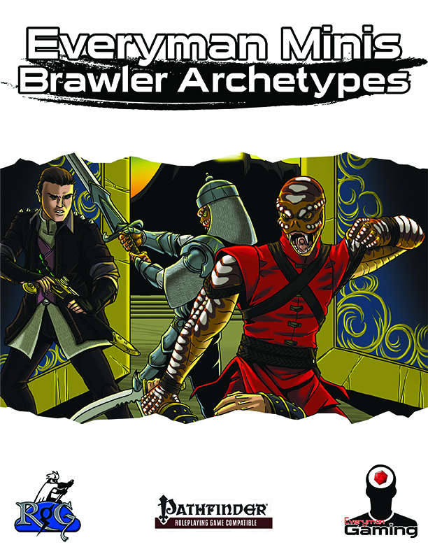 Everyman Minis: Brawler Archetypes - Rogue Genius Games | Everybody ...