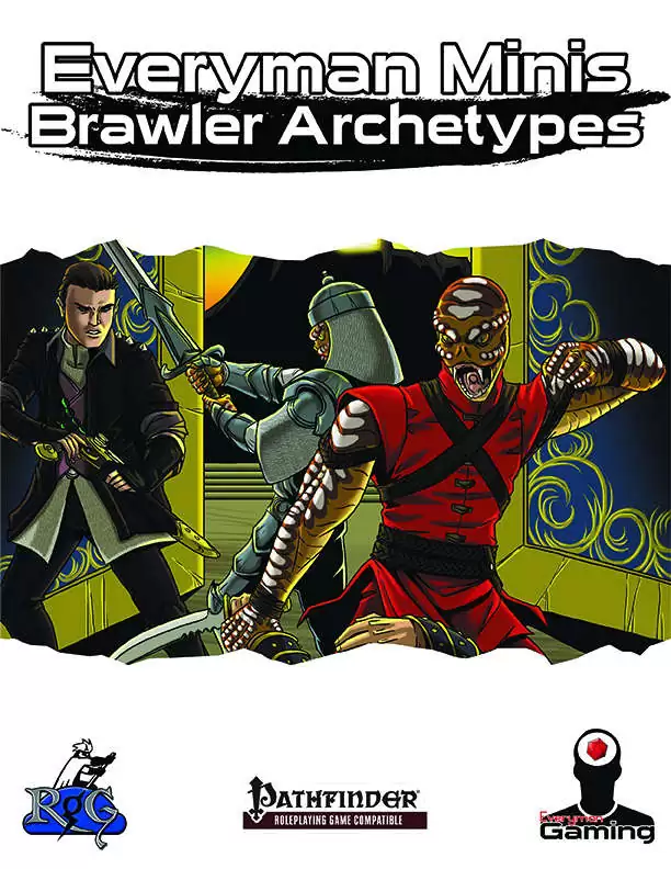 Everyman Minis: Brawler Archetypes - Rogue Genius Games | Everybody ...
